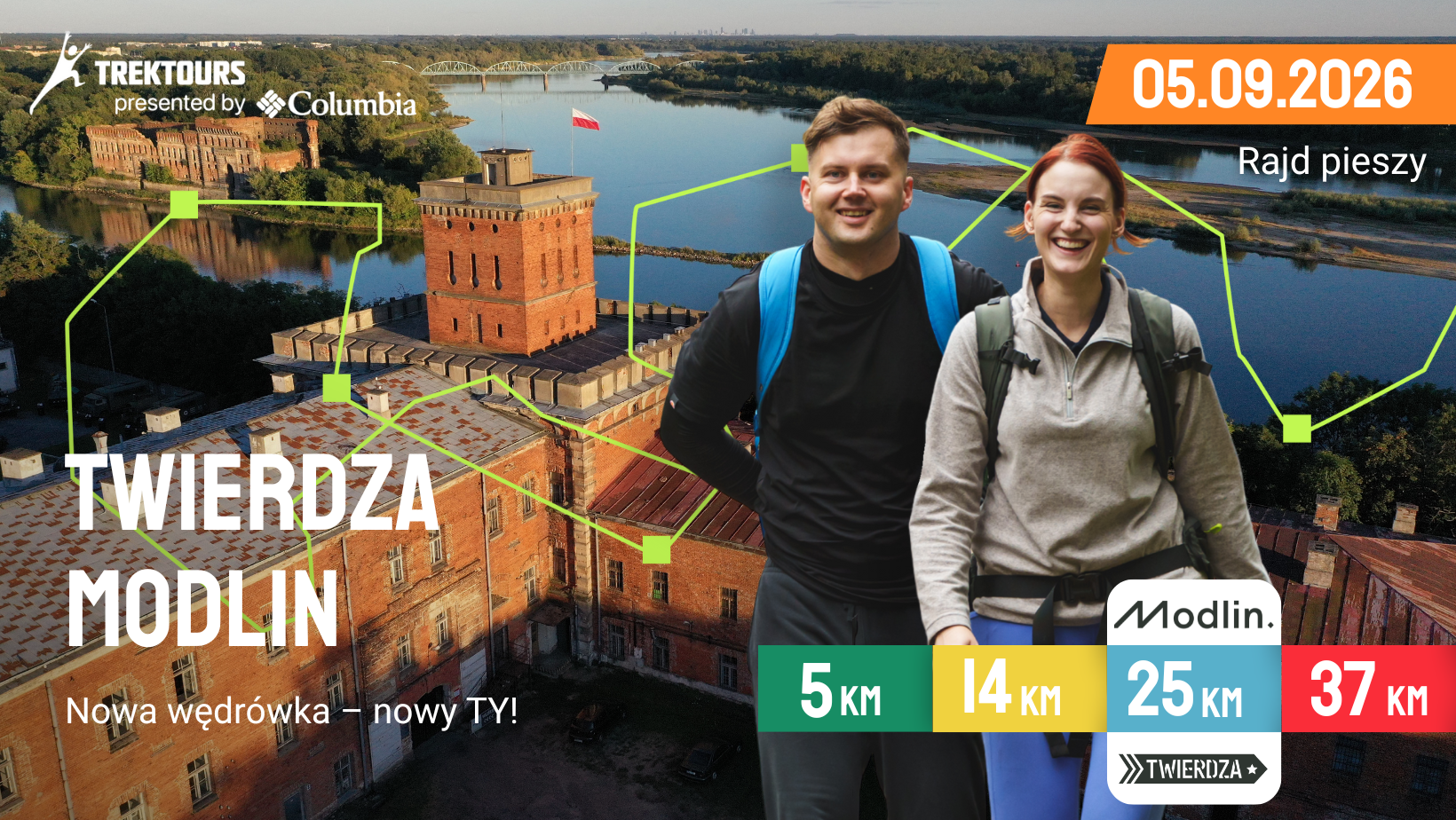 Twierdza Modlin | Rajd Pieszy TrekTours 2026